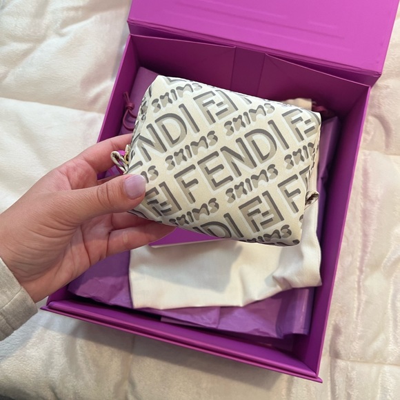 SKIMS | Bags | Brand New Fendi Skims Small Pouch | Poshmark